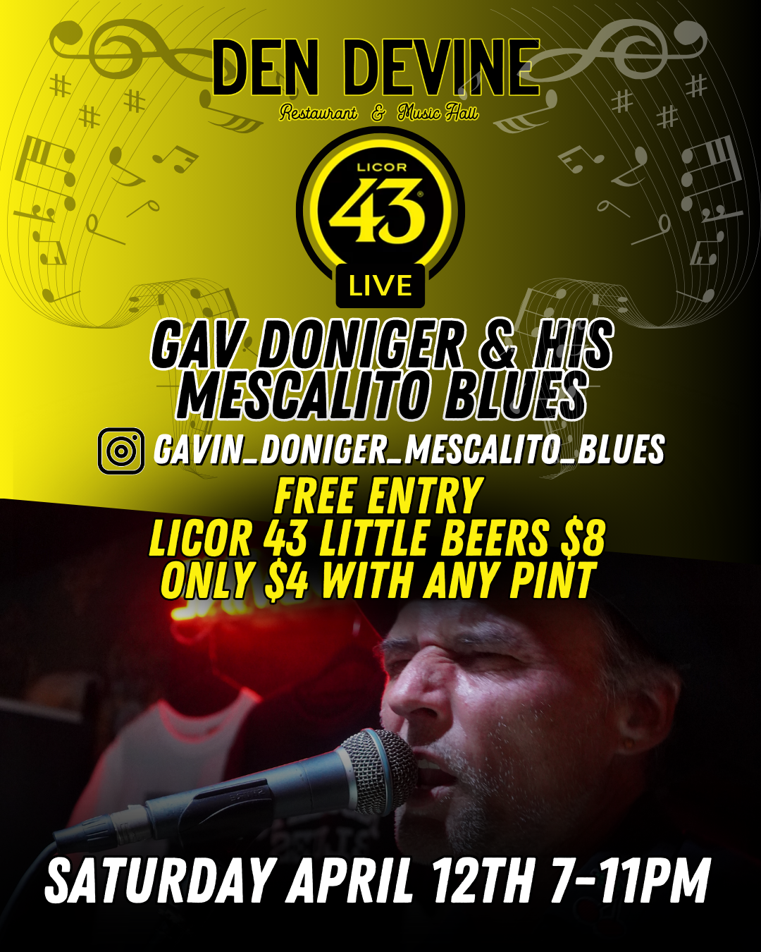 Den Devine What's On | Live Music Events & Gig Guides | Den Devine ...