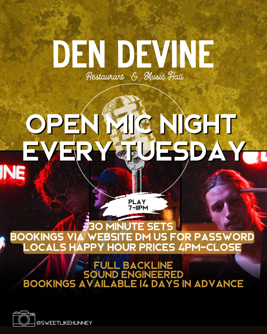 Den Devine What's On | Live Music Events & Gig Guides | Den Devine ...